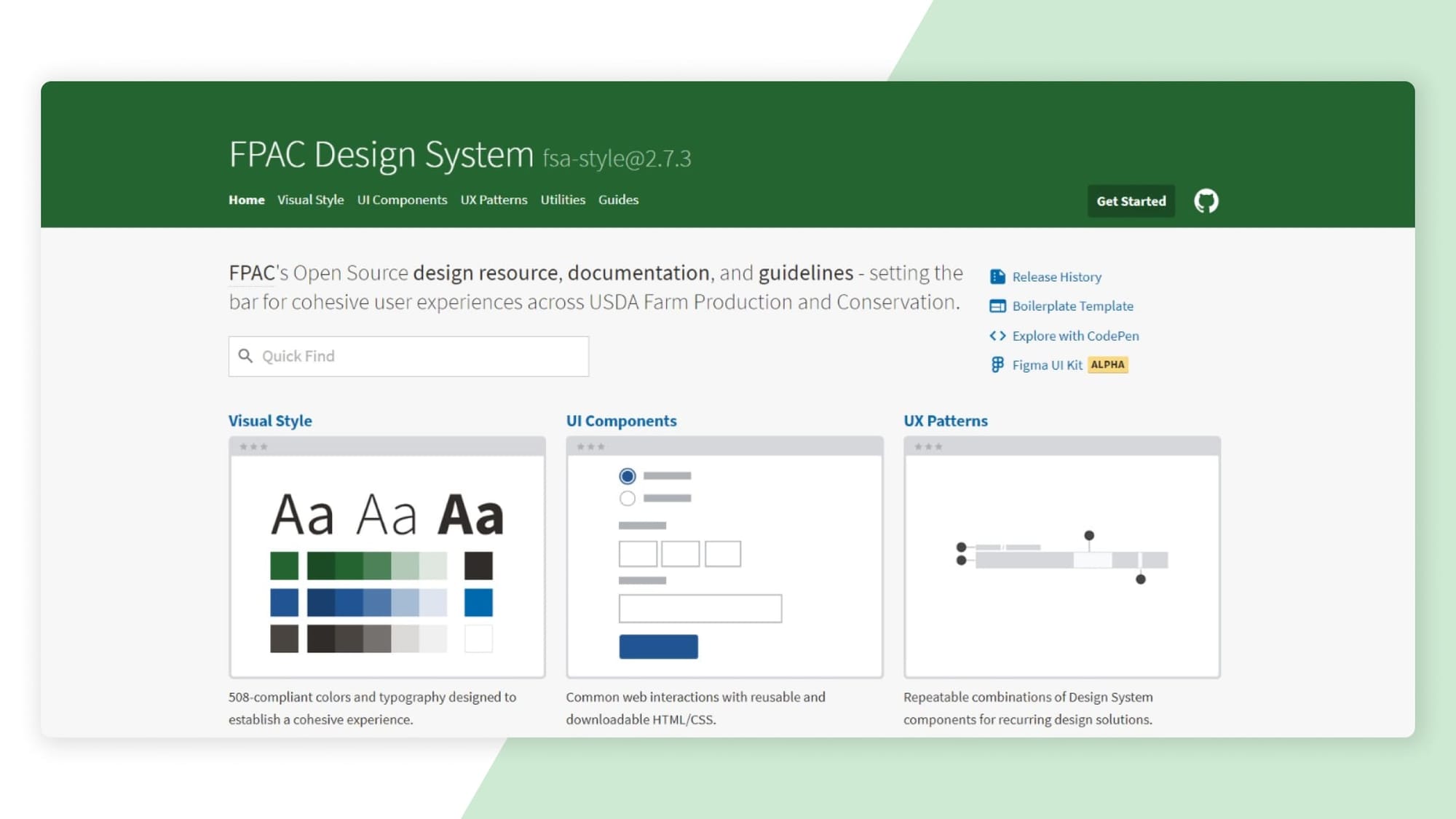 Us Farm Production And Conservation Design System 